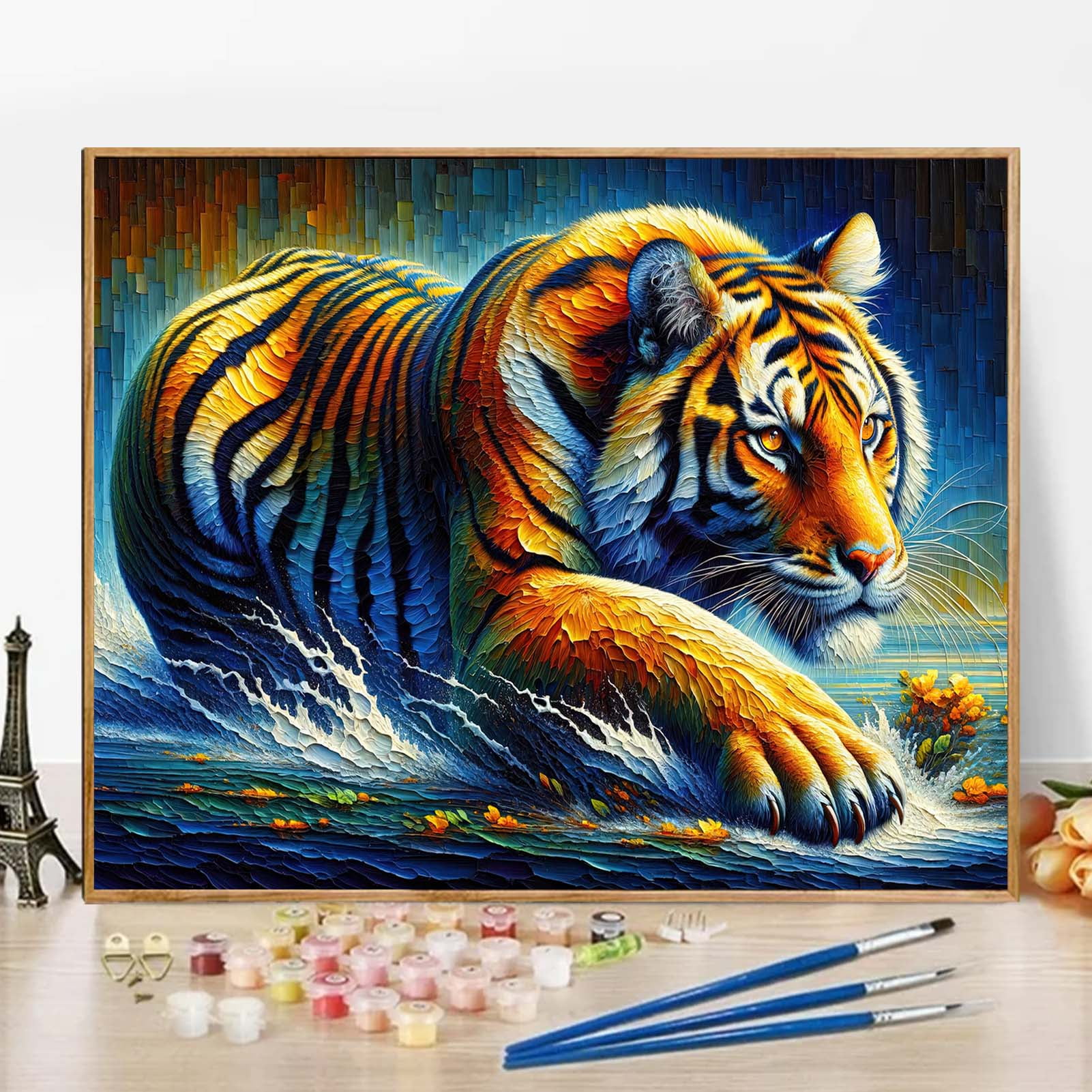 JYLMOOD Paint by Numbers Kit for Unisex Adults Beginner with Full ...