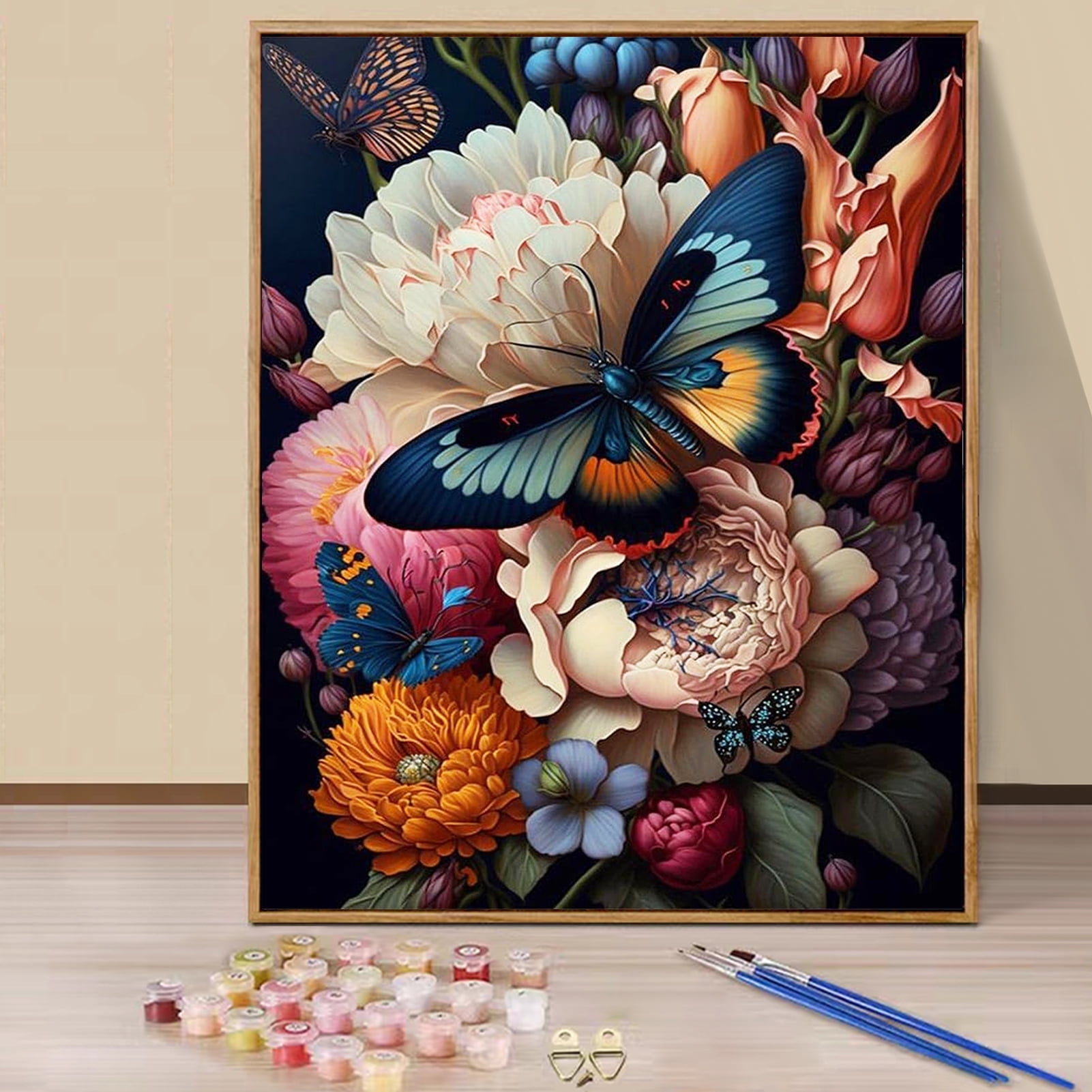 JYLMOOD Paint by Numbers for Adults Kits, DIY Easy Painting by Numbers ...
