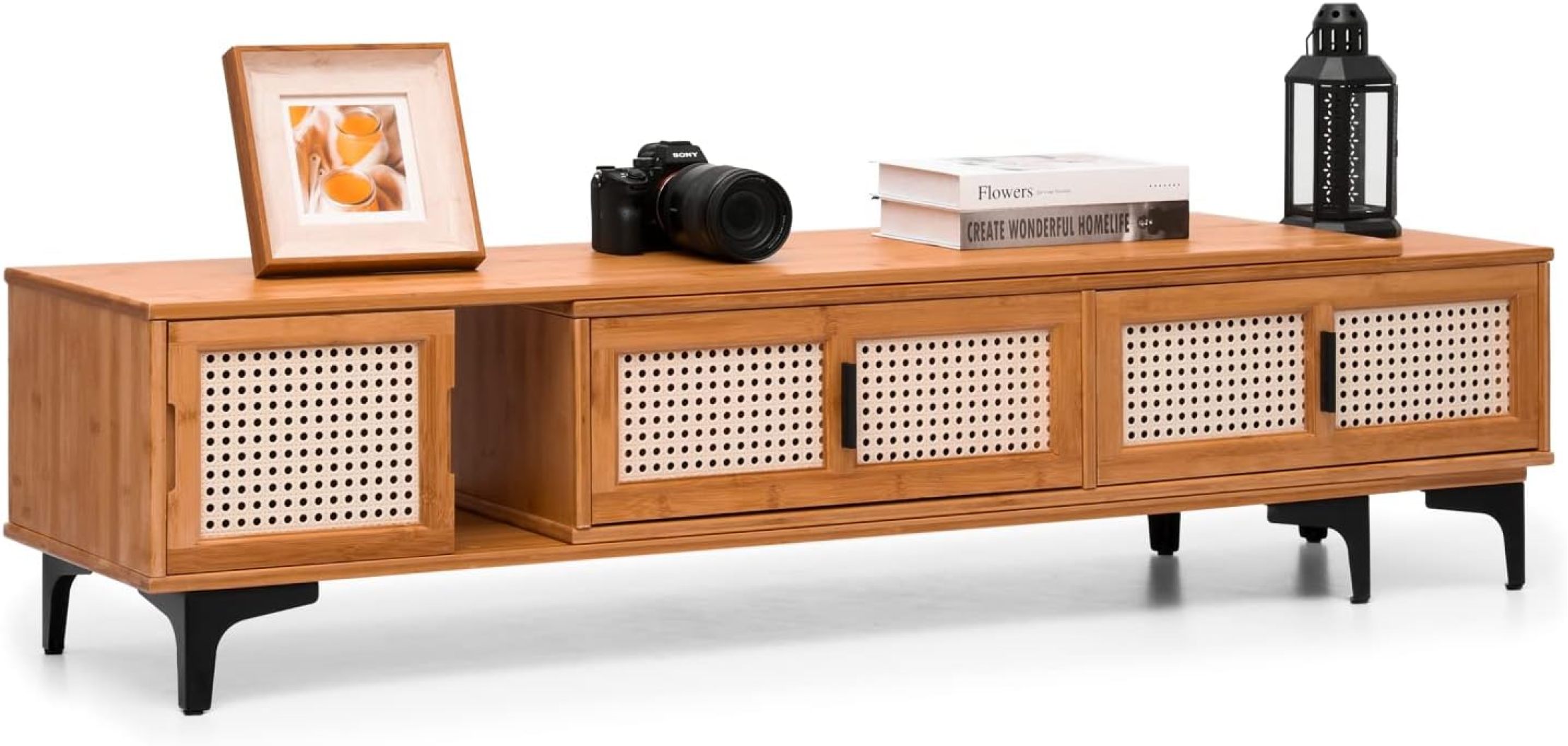 JYLP Large Boho Vibe Entertainment Center for Up to 60" Television ...