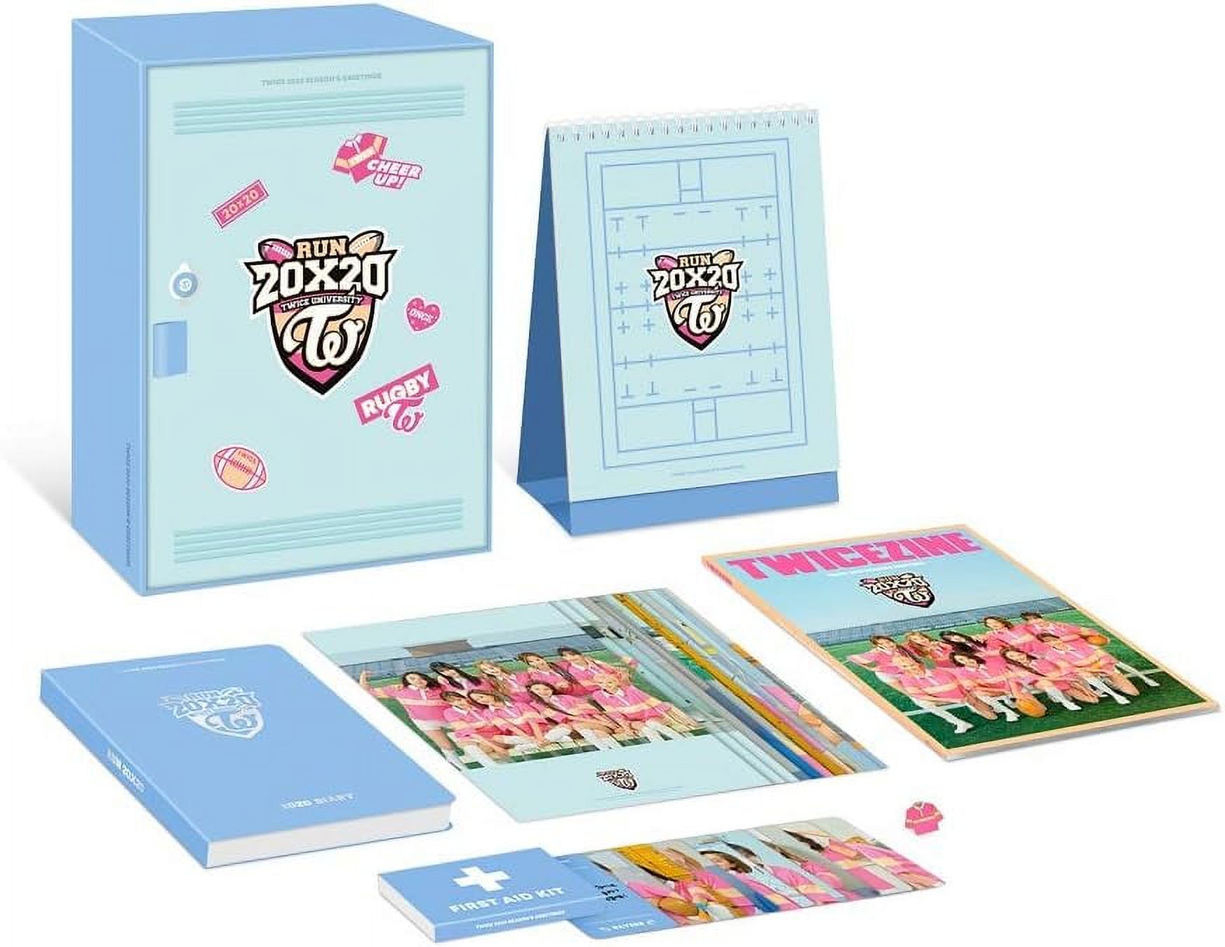 JYP En wice - wice 2020 Season's Greeings Run 20X20 Calendar Se+Exra Phoocards Se - Walmart.com