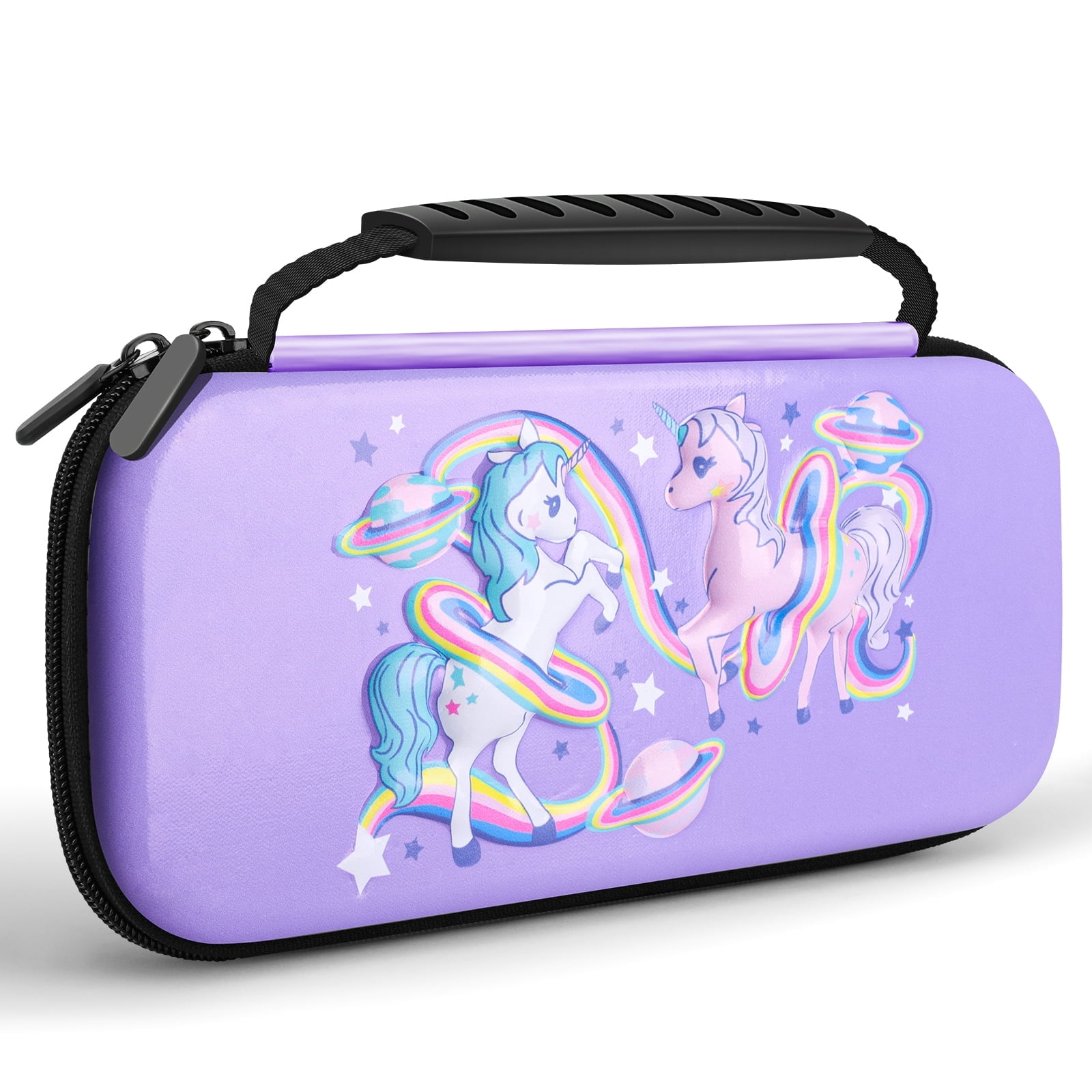 JYPS 3D Unicorn Carrying Case for Nintendo Switch & Switch OLED Console ...