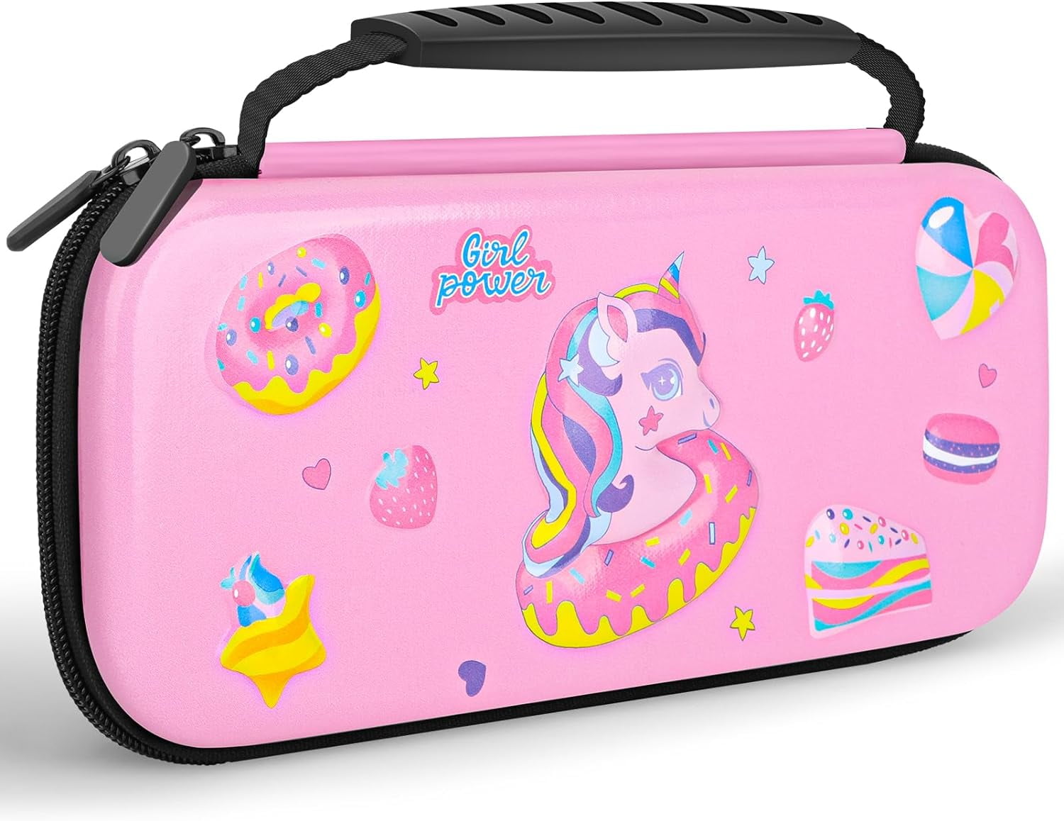 JYPS Unicorn Carrying Case for Nintendo Switch & Switch OLED Console,3D ... JYPS Unicorn Carrying Case for Nintendo Switch & Switch OLED Console,3D ...