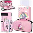 JYPS Unicorn Carrying Case for Nintendo Switch-Pink Portable Hard Shell ... JYPS Unicorn Carrying Case for Nintendo Switch-Pink Portable Hard Shell ...