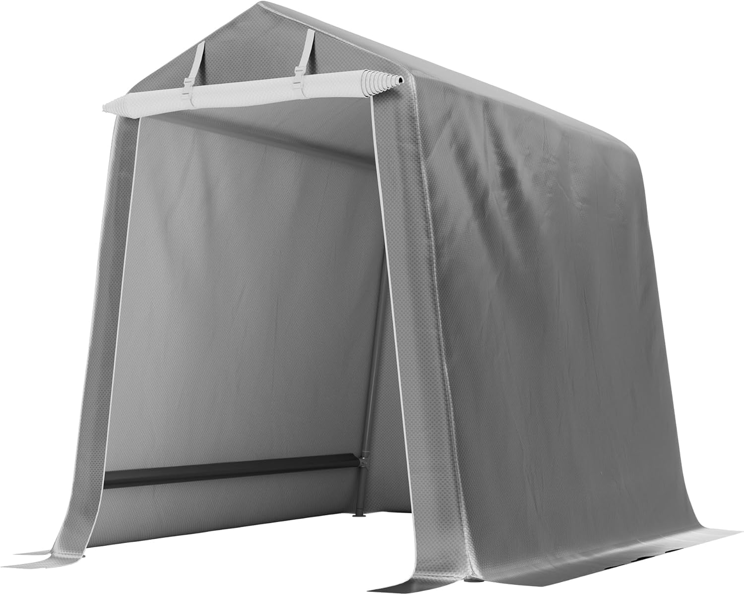 JYQAQA Storage Shelter, 8x6 ft Portable Shed, Outdoor Carport with ...