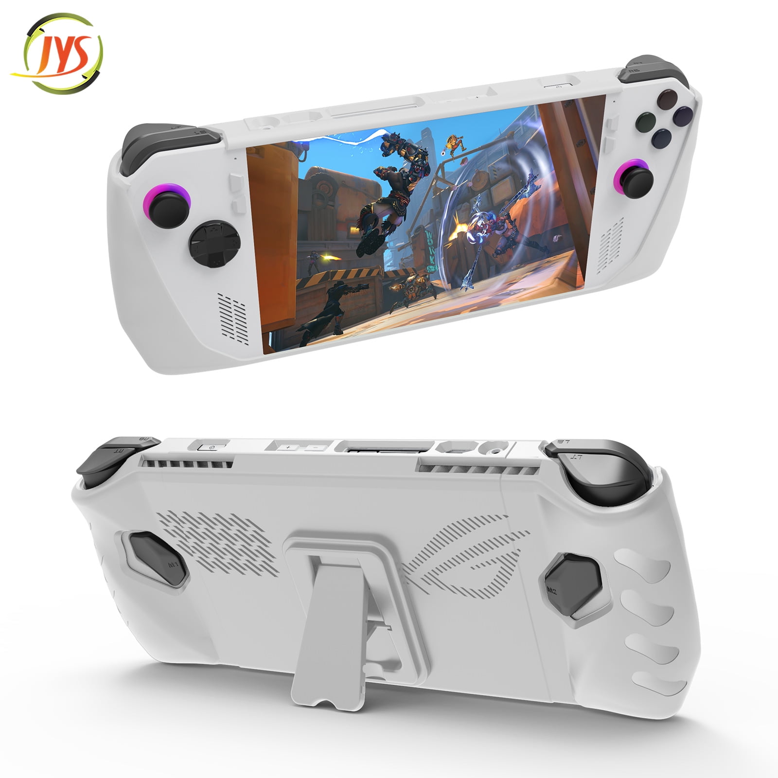 JYS Full-Body TPU Protective Case for Asus ROG Ally Handheld - Built-in ...