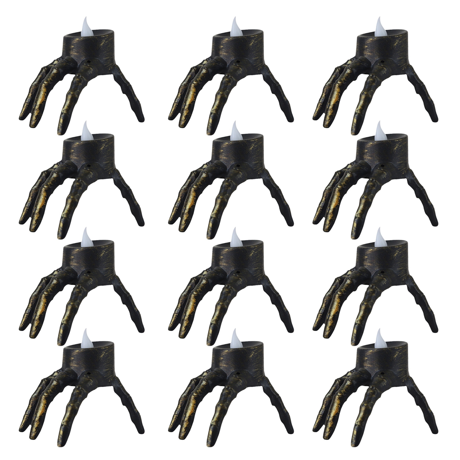 JYS Halloween Candle Holder Light Warm Night Lighting Tea Light ...