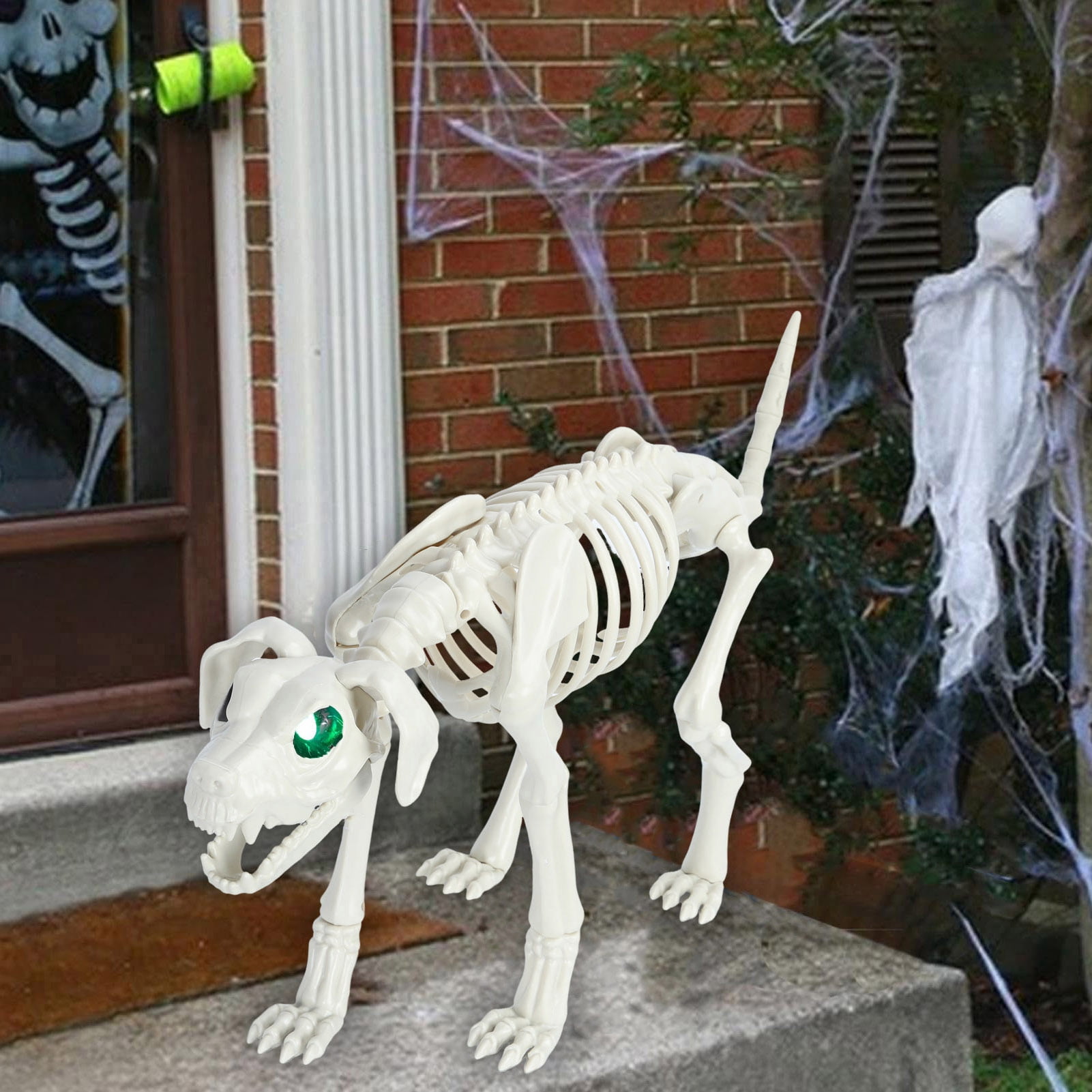 JYS Halloween Skeleton Dog Decoration Plastic Puppy Skeleton Bone with ...