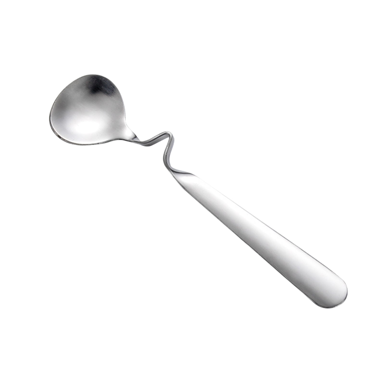JYS Stainless Steel Coffee Stirring Spoon Round Shape Tea Milk Dessert ...