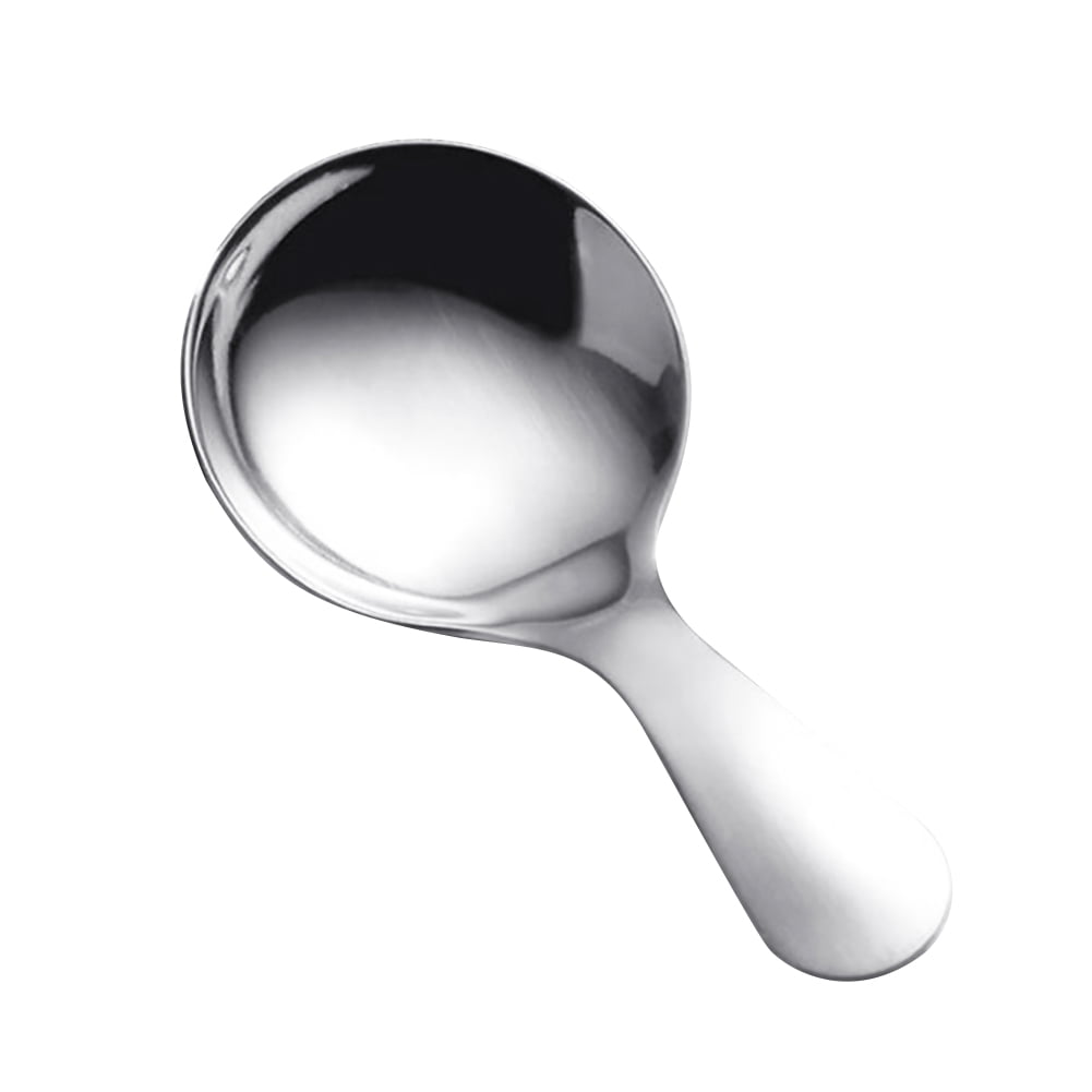 JYS Stainless Steel Short Handle Ice Cream Spoon Sugar Salt Spice ...