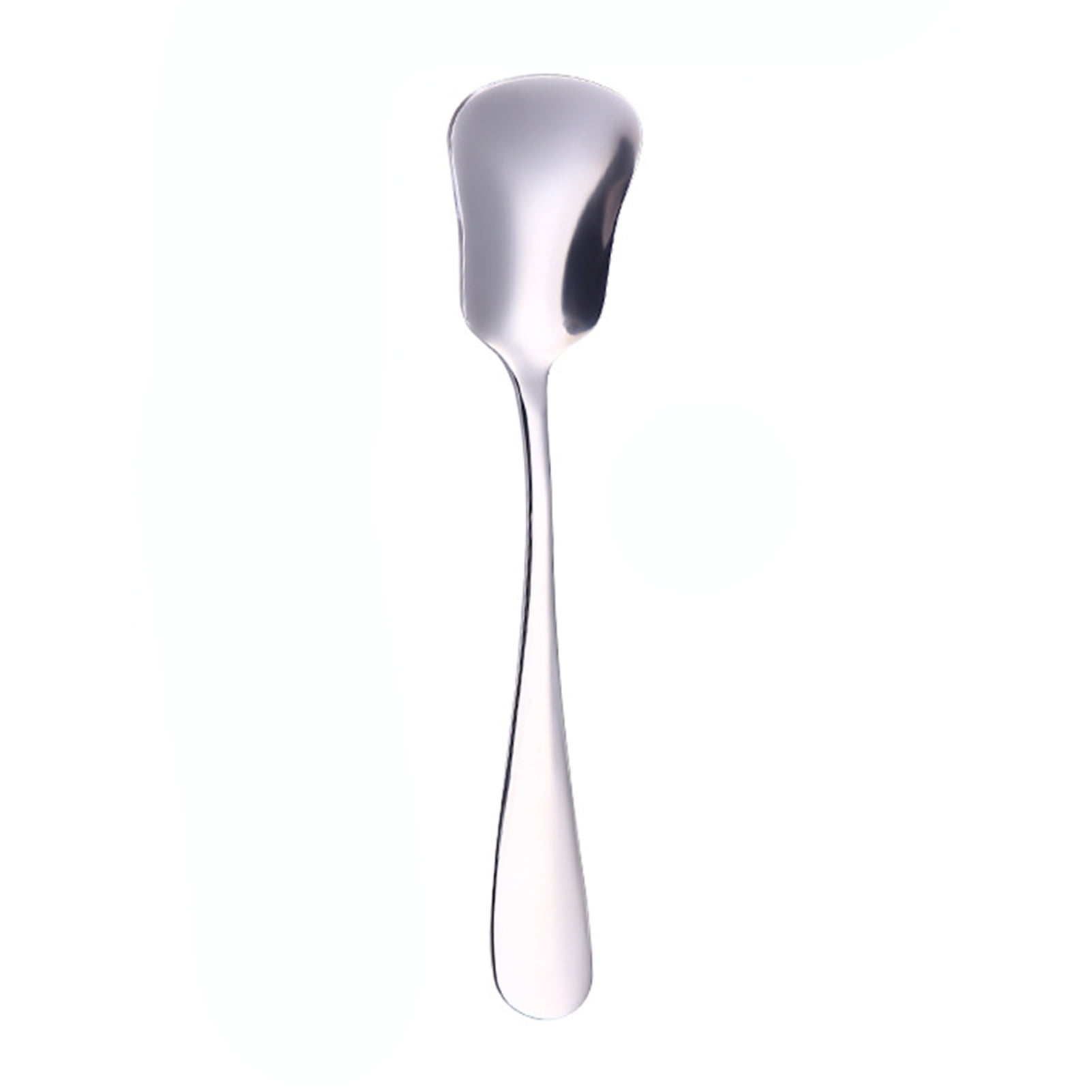 JYS Stainless Steel Spoon Gourd Shape Long Handle Colorful Dessert Cake ...