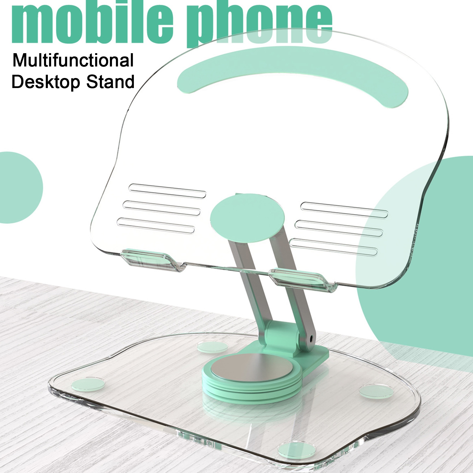 JYS Tablet Stand ,Laptop Stand 360-degree Rotating Base Laptop Stan,d ...