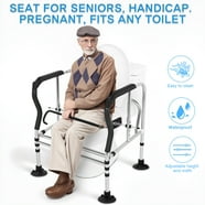 GF Health Lumex Versaframe Toilet Safety Rail, Adjustable Height & Width - Walmart.com