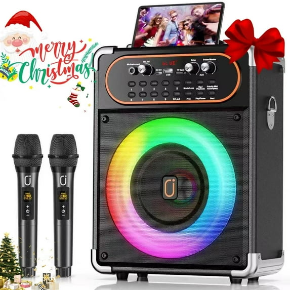 Free Shipping! JYX Karaoke Machine Portable Bluetooth Speaker System ...