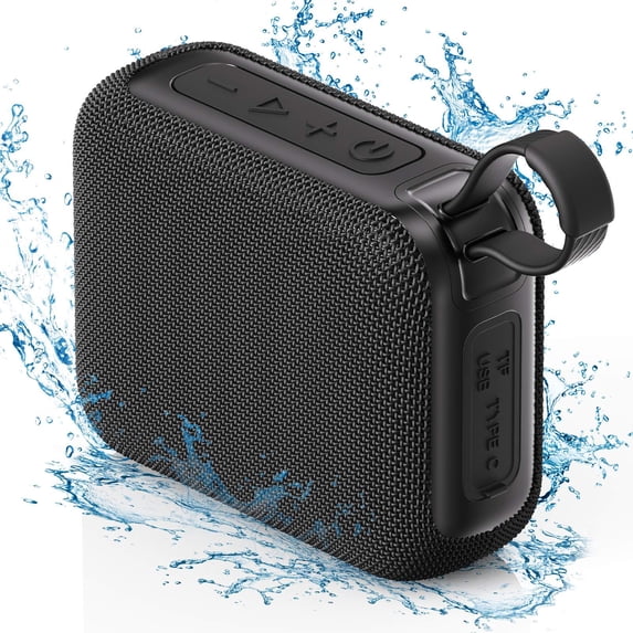 JYX Portable Bluetooth Speaker, IPX5 Waterproof, 24H Playtime, Powerful ...