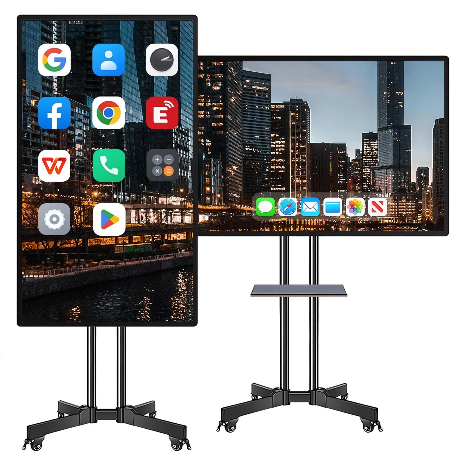 JYXCN 2K UHD Interactive Whiteboard, 49'' Smart Board, All in One ...