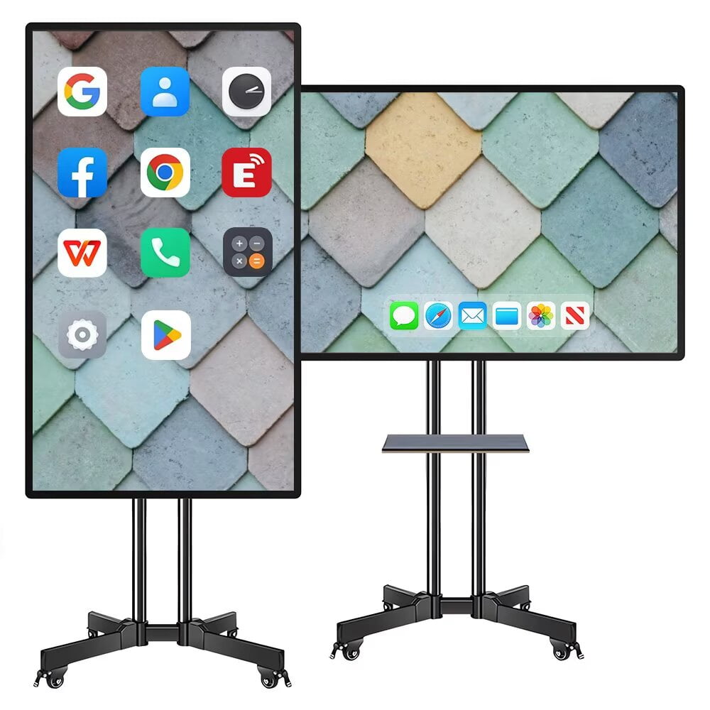 JYXCN 49 Inch 4K UHD Smart Board, Digital Electronic Calendar All-In ...