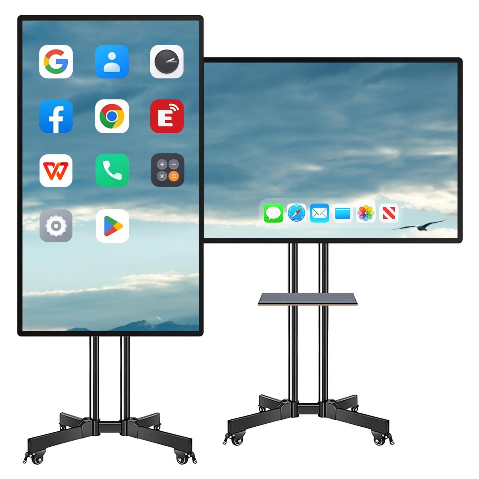 JYXCN 49-Inch Multi-Touch Smart Board | All-in-One Electronic Calendar ...
