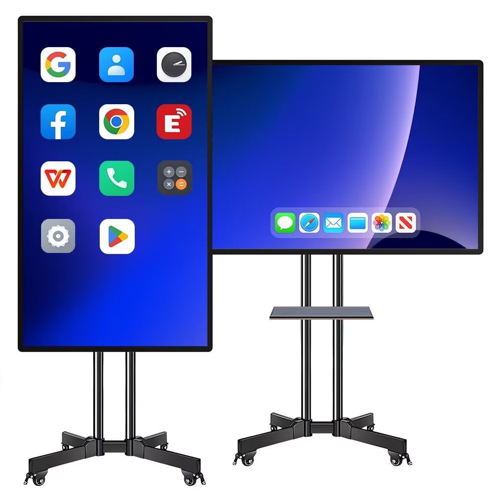 JYXCN 49" Touch Screen Smart Board, 4K Touch Screen Electronic Calendar ...