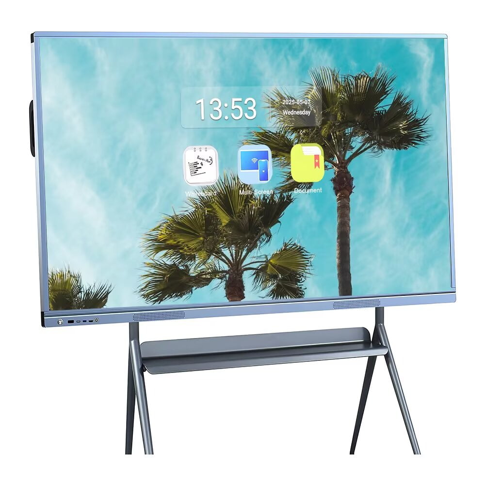 JYXCN 4K Smart Board 55 Inch Interactive Whiteboard, All-in-One Touch Screen with Dual System ...