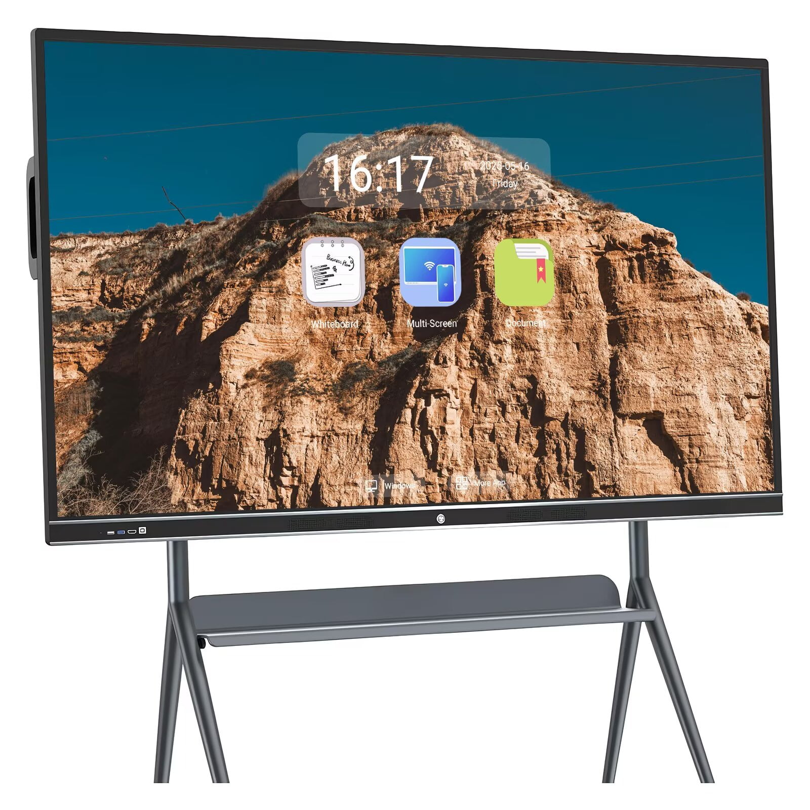 JYXCN 4K UHD Interactive Whiteboard, 75'' Smart Board, All in One ...