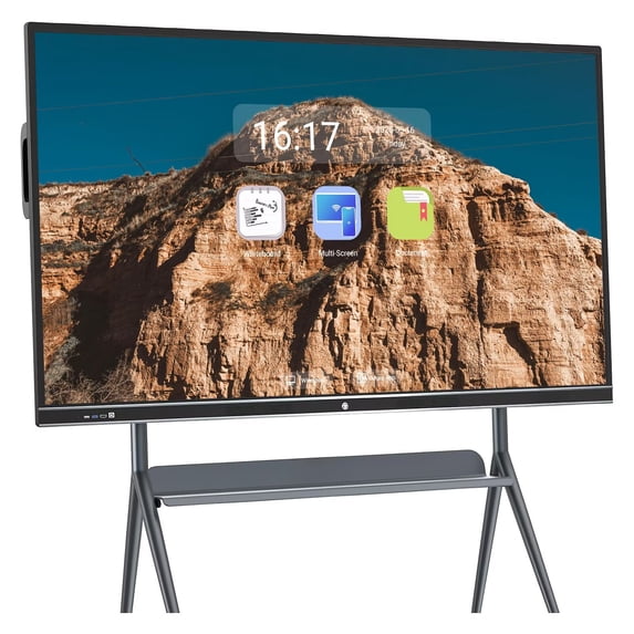 JYXCN 4K UHD Interactive Whiteboard, 75'' Smart Board, All in One ...