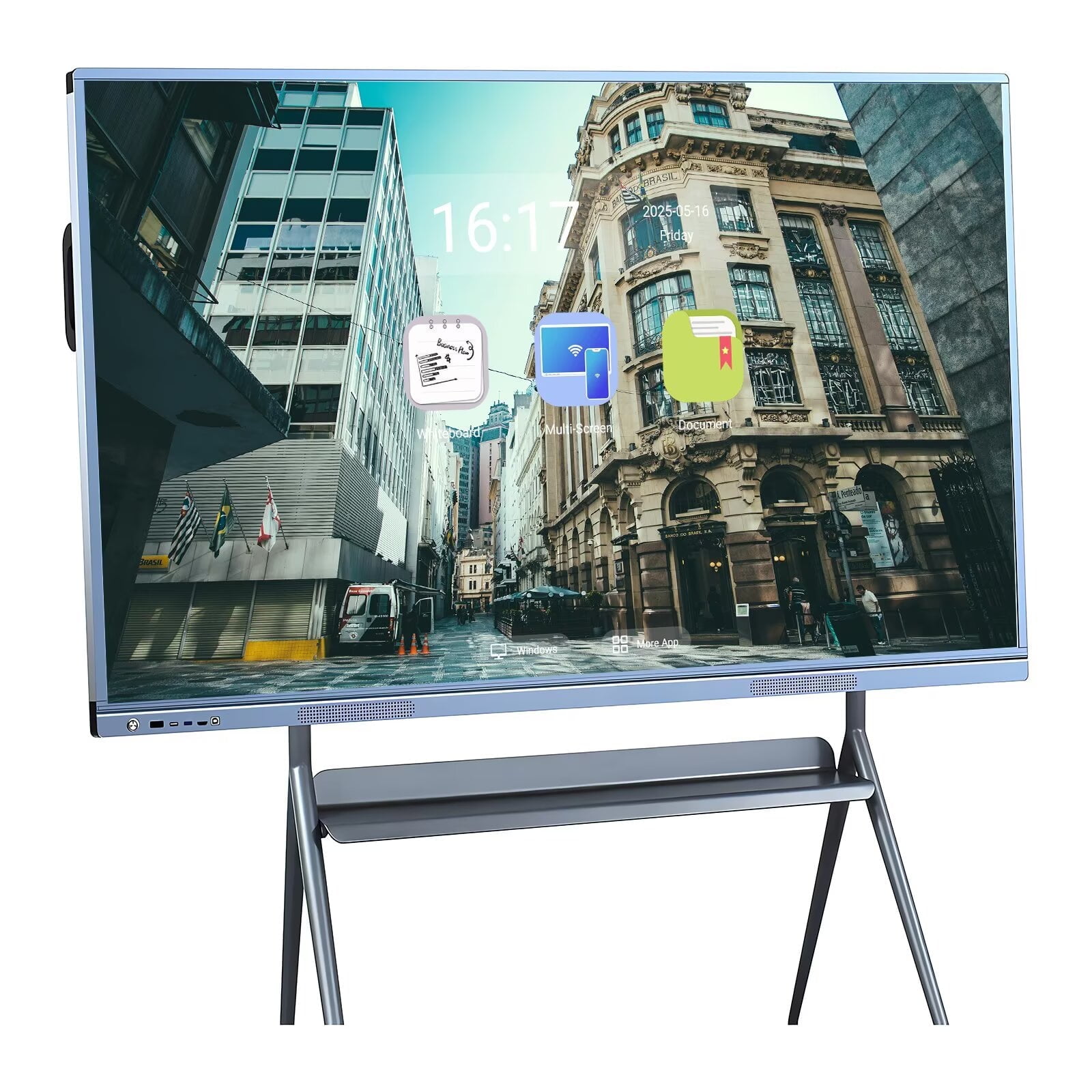 JYXCN 55-inch Smart Board 4K Touch Screen, Android 11 & Windows OPS ...