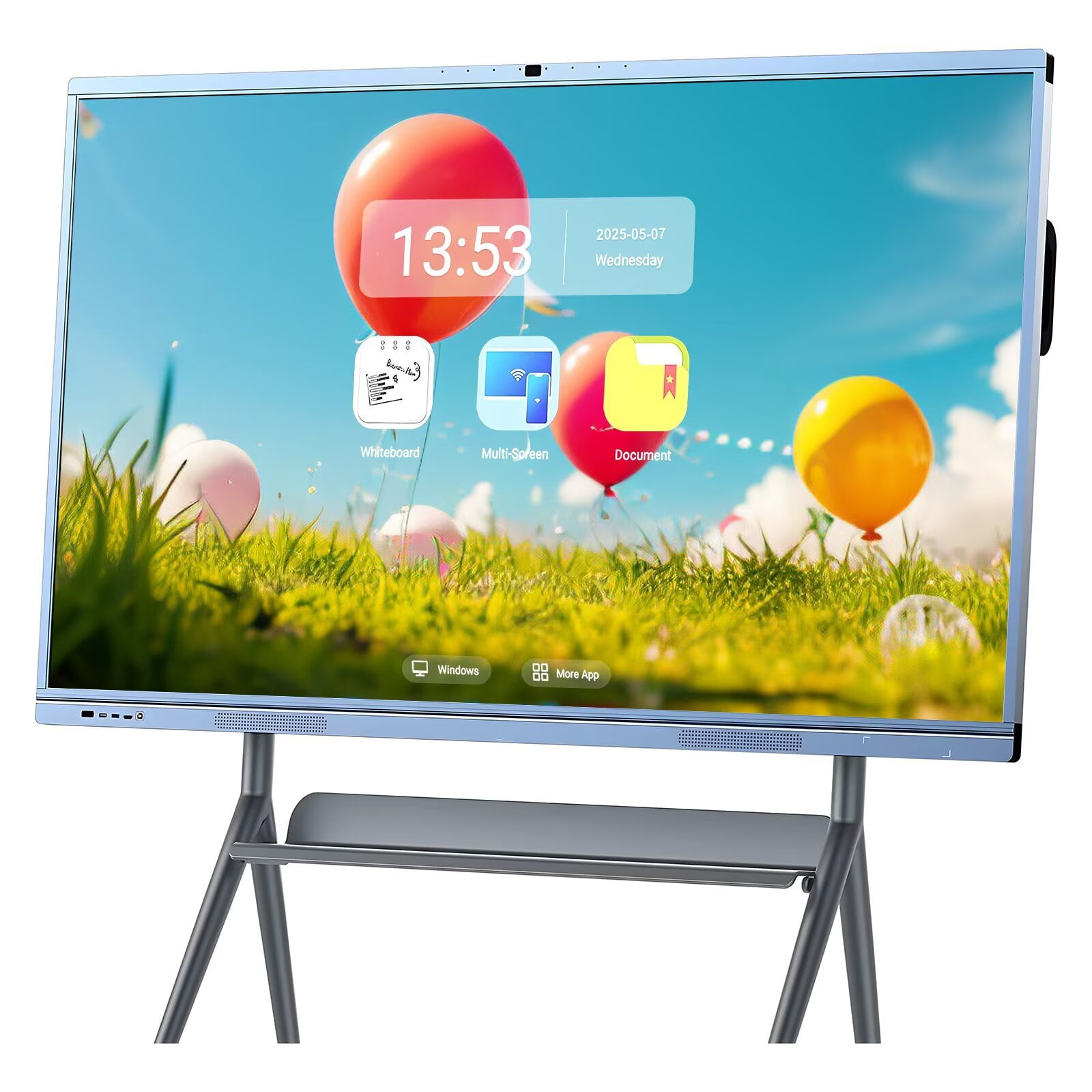 JYXCN 65" 4K Smart Board, Multi-Touch Whiteboard Dual OS & Wireless ...