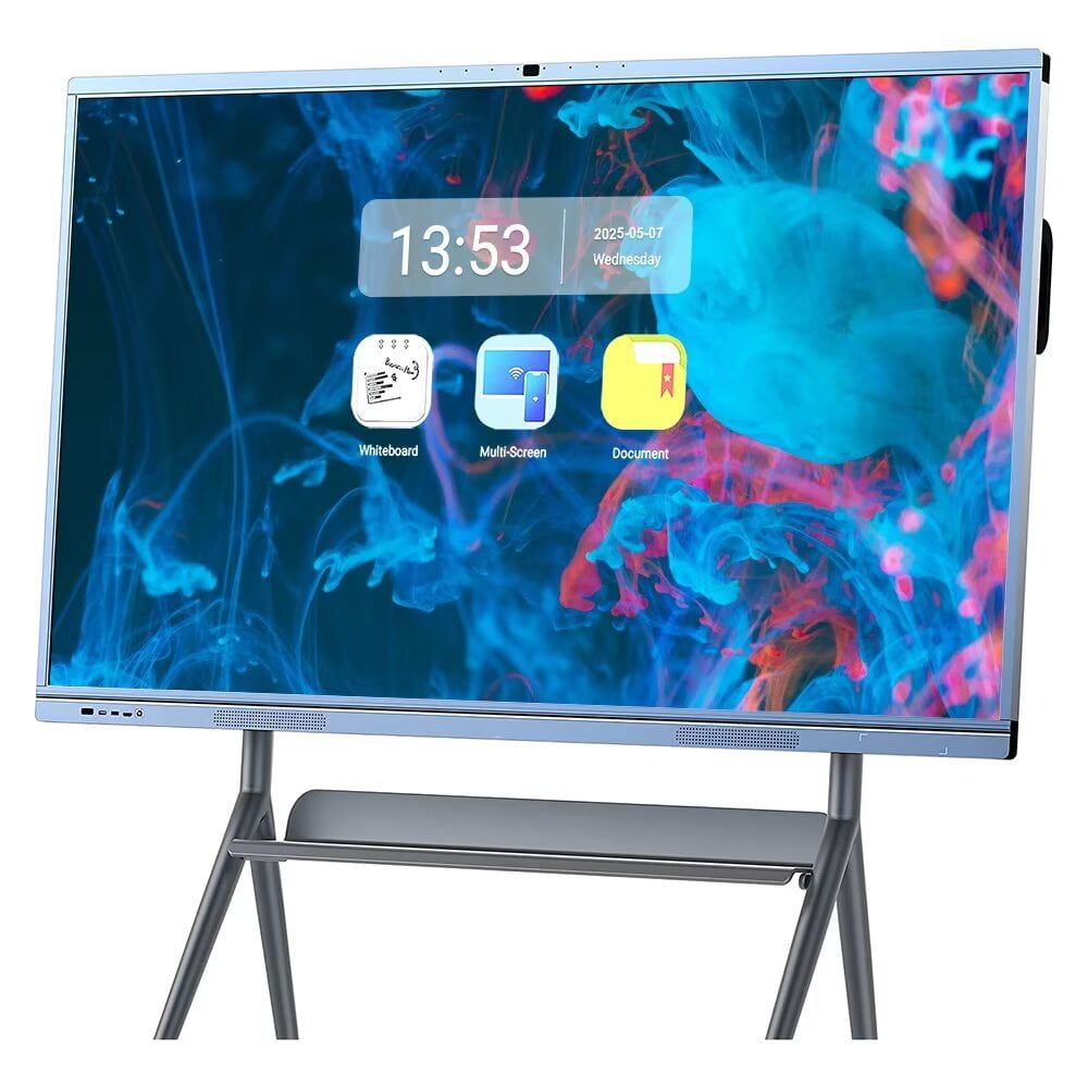 JYXCN 65" 4K UHD Interactive Whiteboard, Touch Screen Digital Electronic Calendar All-In-One ...
