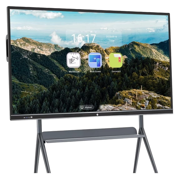 JYXCN 75'' 4K UHD Interactive Whiteboard, Smart Board, All in One ...