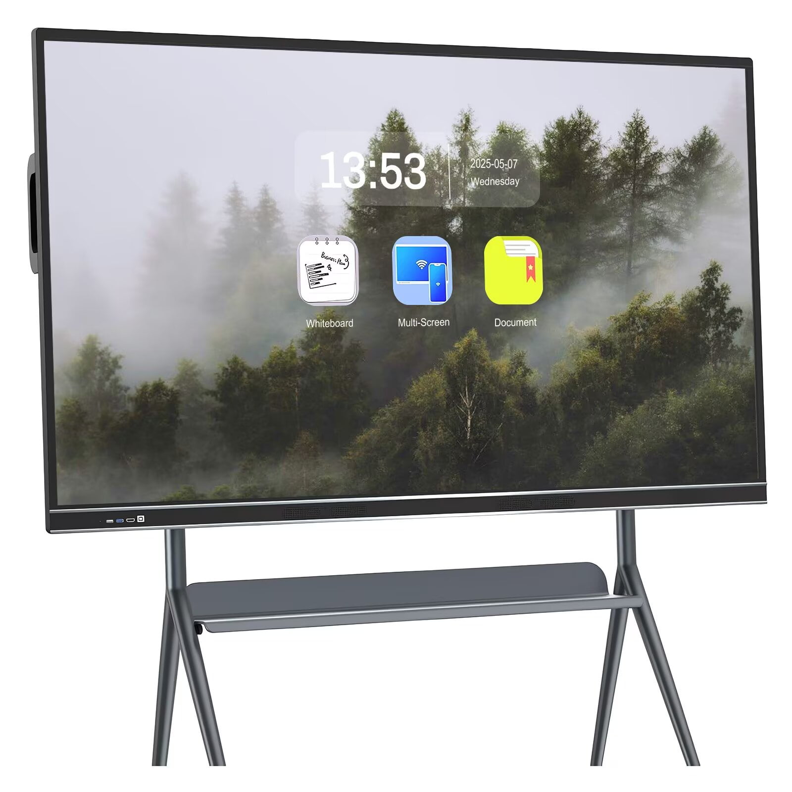 JYXCN 75 Inch Smart Board, Transform Your Classroom & Office! Touch Screen All-in-One ...