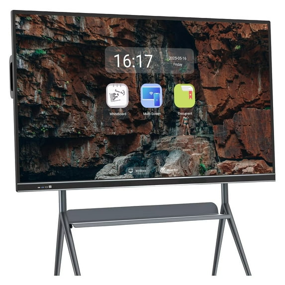 JYXCN 75 inch Pro Smartboard Electronic Whiteboard Reverse Control IR ...