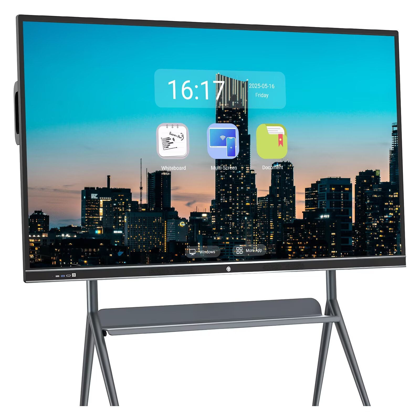 JYXCN 75 inch Smart Board Electronic Whiteboard Reverse Control IR ...