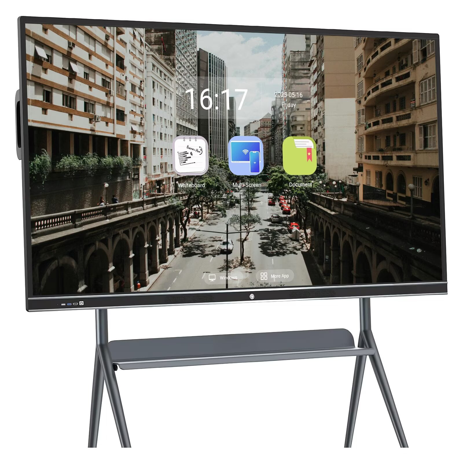 JYXCN 75 inch Smart Board Screen Mirroring Reverse Control IR Touch ...