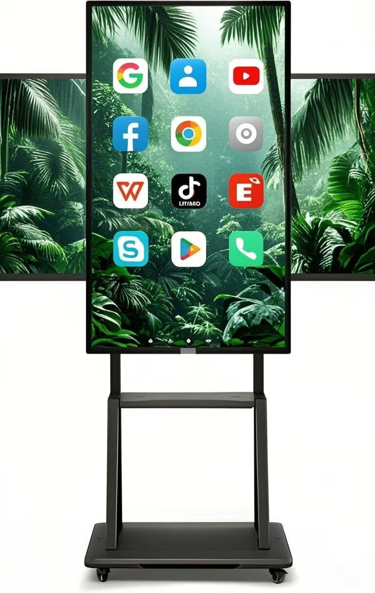 JYXCN Smart Board 49 Inch Interactive, All-in-One Touch Screen Computer ...