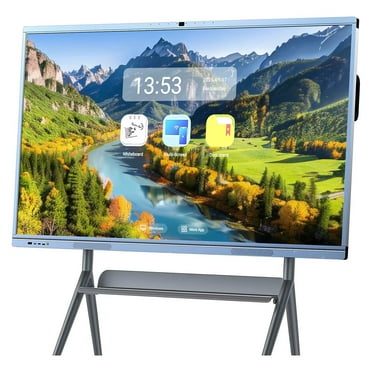 JYXOIHUB 4K Smart Board 55 Inch Touch Screen Computer, Boost Productivity! All-in-One ...