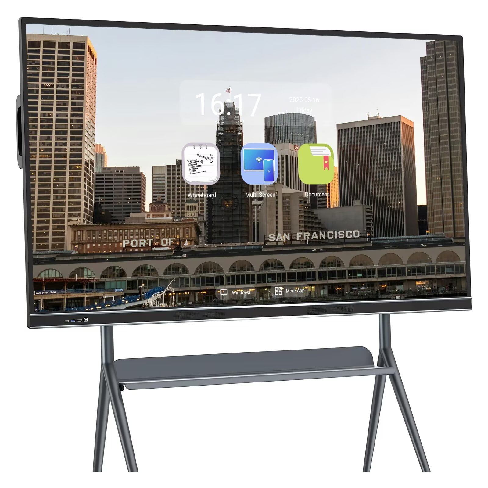 JYXCN Interactive Whiteboard 86inch Pro Electronic Whiteboard Reverse ...