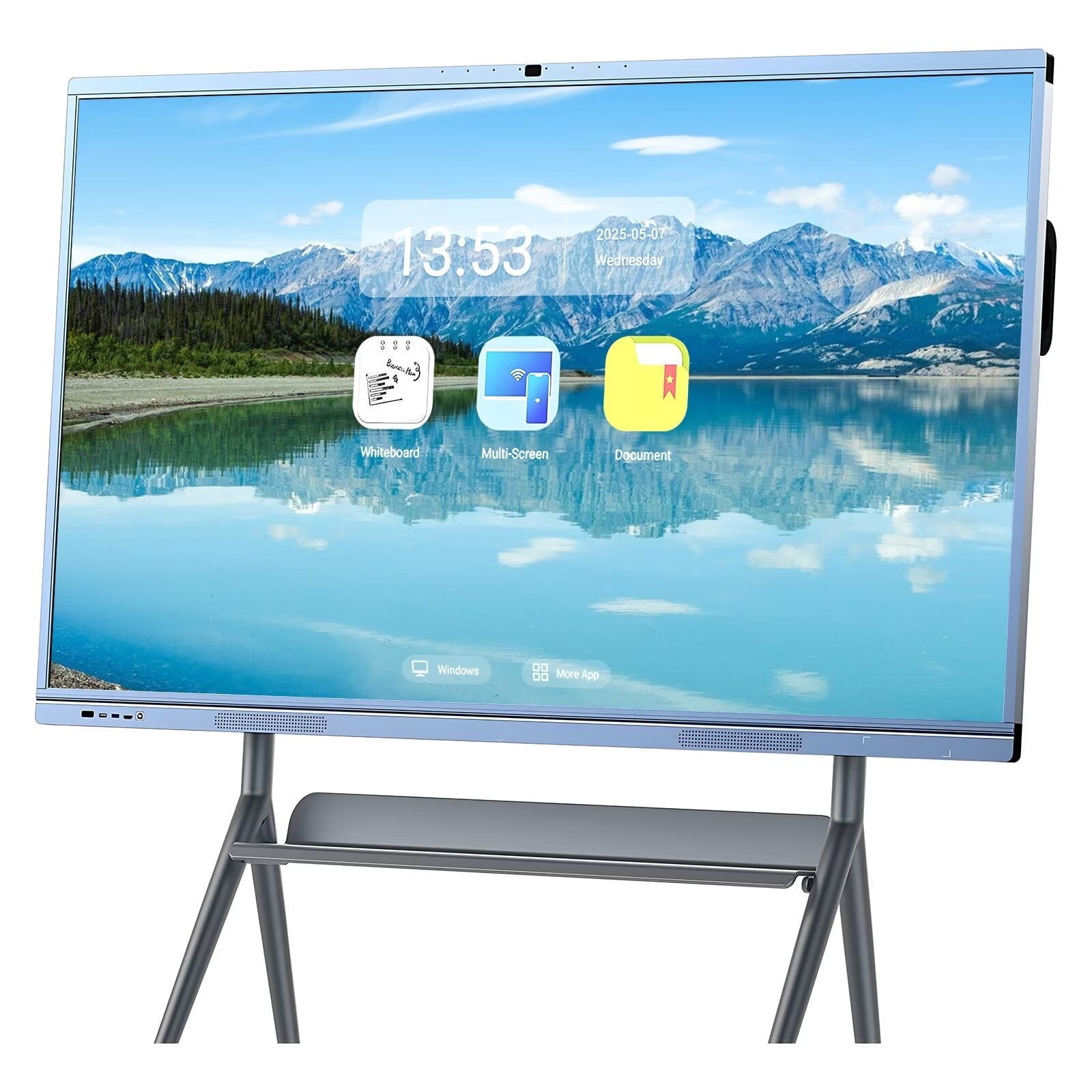 JYXCN Smart Board, 4K 65" Touch Screen Dual System Electronic Calendar ...