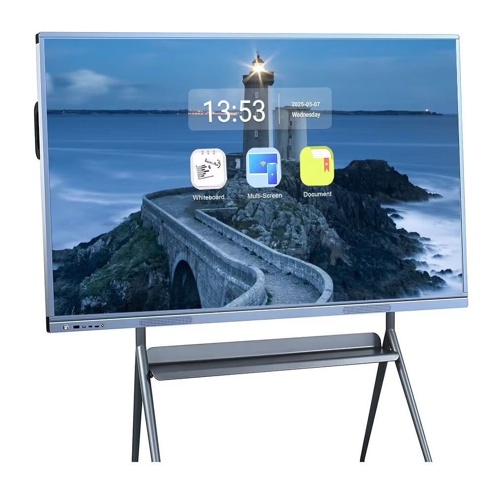 JYXCN Smart Board 55 Inch All-in-One Touch Screen with Dual System & Cloud Sharing Digital ...