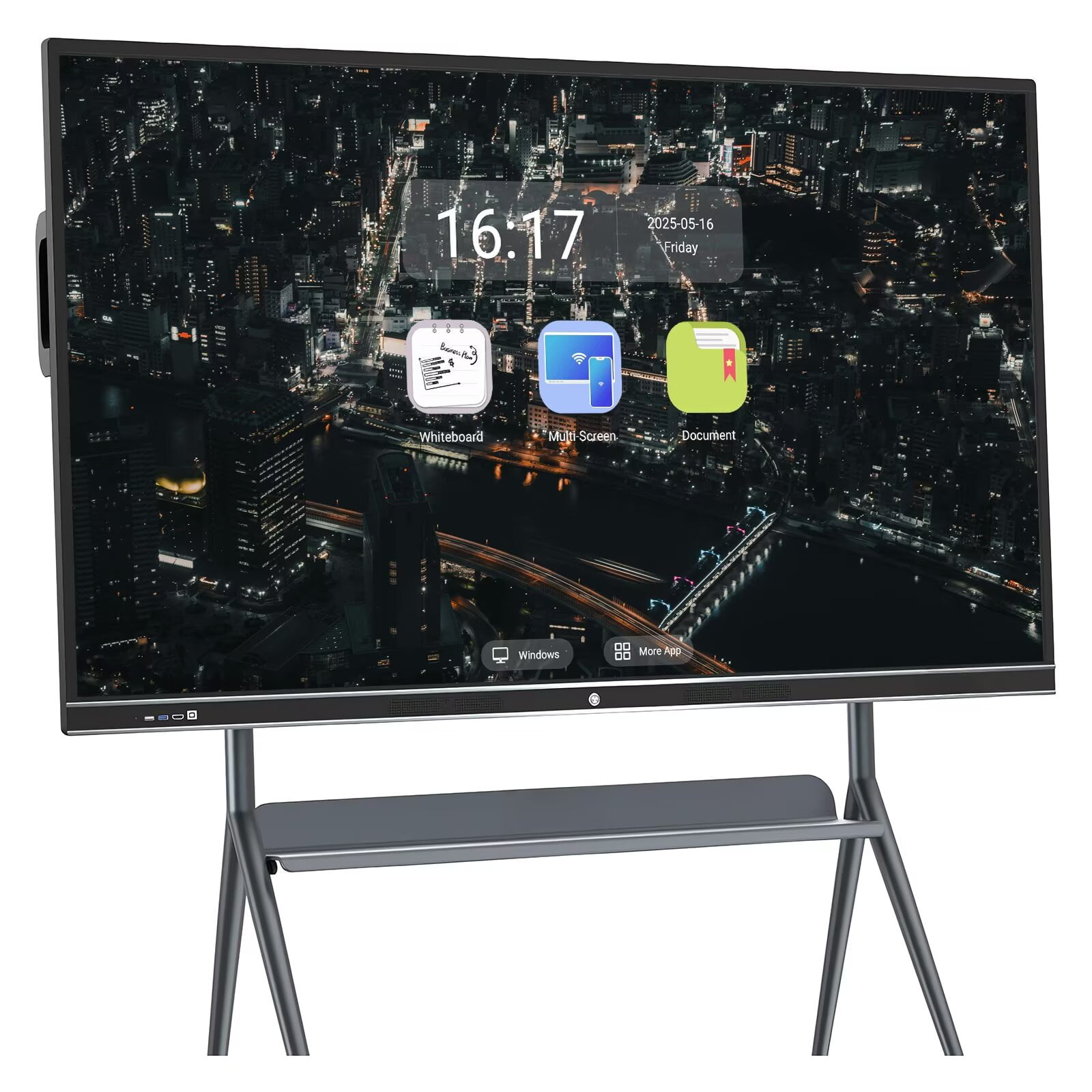 JYXCN Smart Board 75'' Electronic Whiteboard Reverse Control IR Touch ...