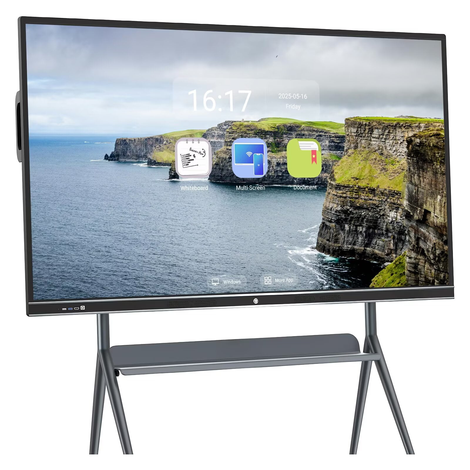 JYXCN Smart Board 75inch Electronic Whiteboard Reverse Control IR Touch ...