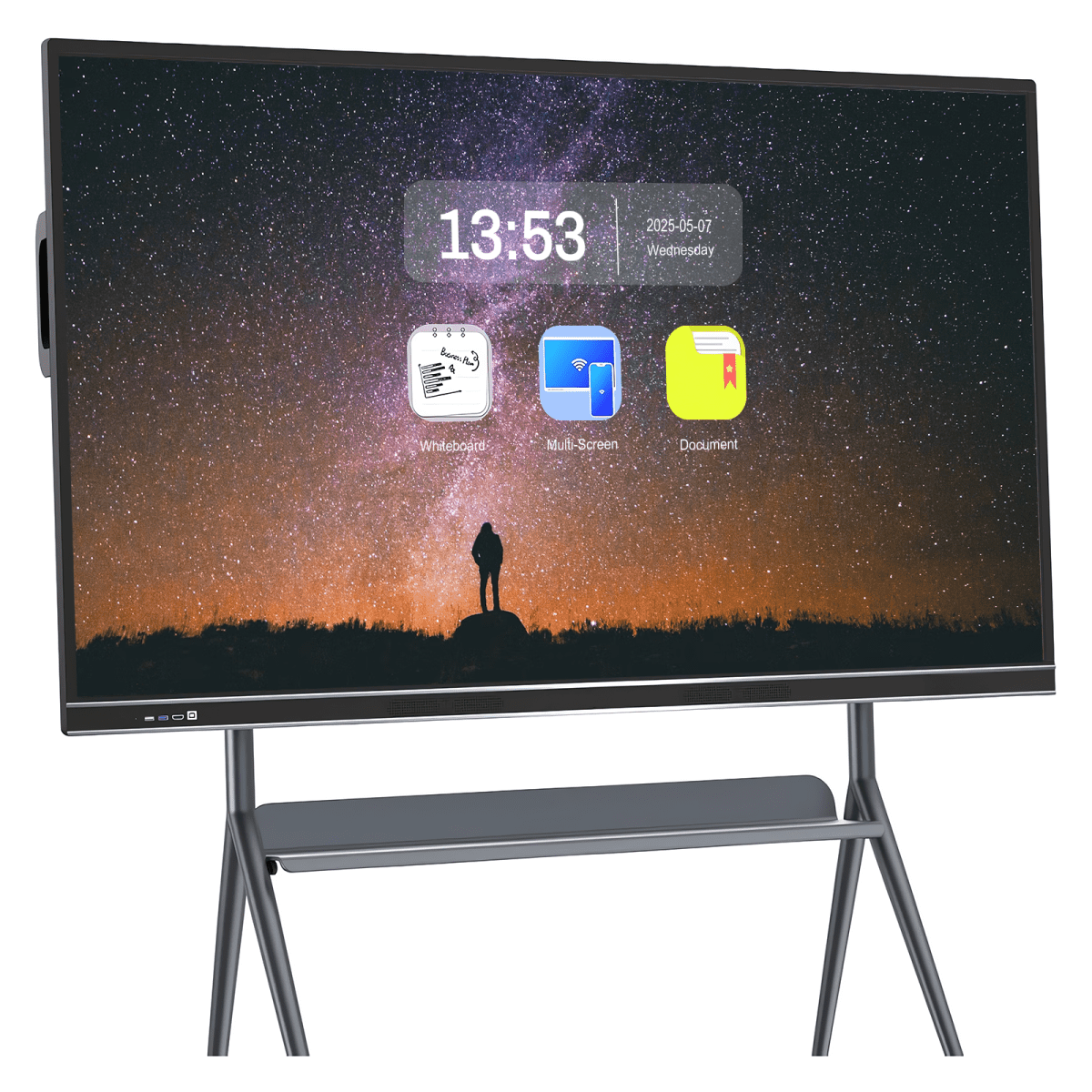 JYXCN Smart Board 86" 4K, Touch Screen Electronic Calendar All-In-One ...