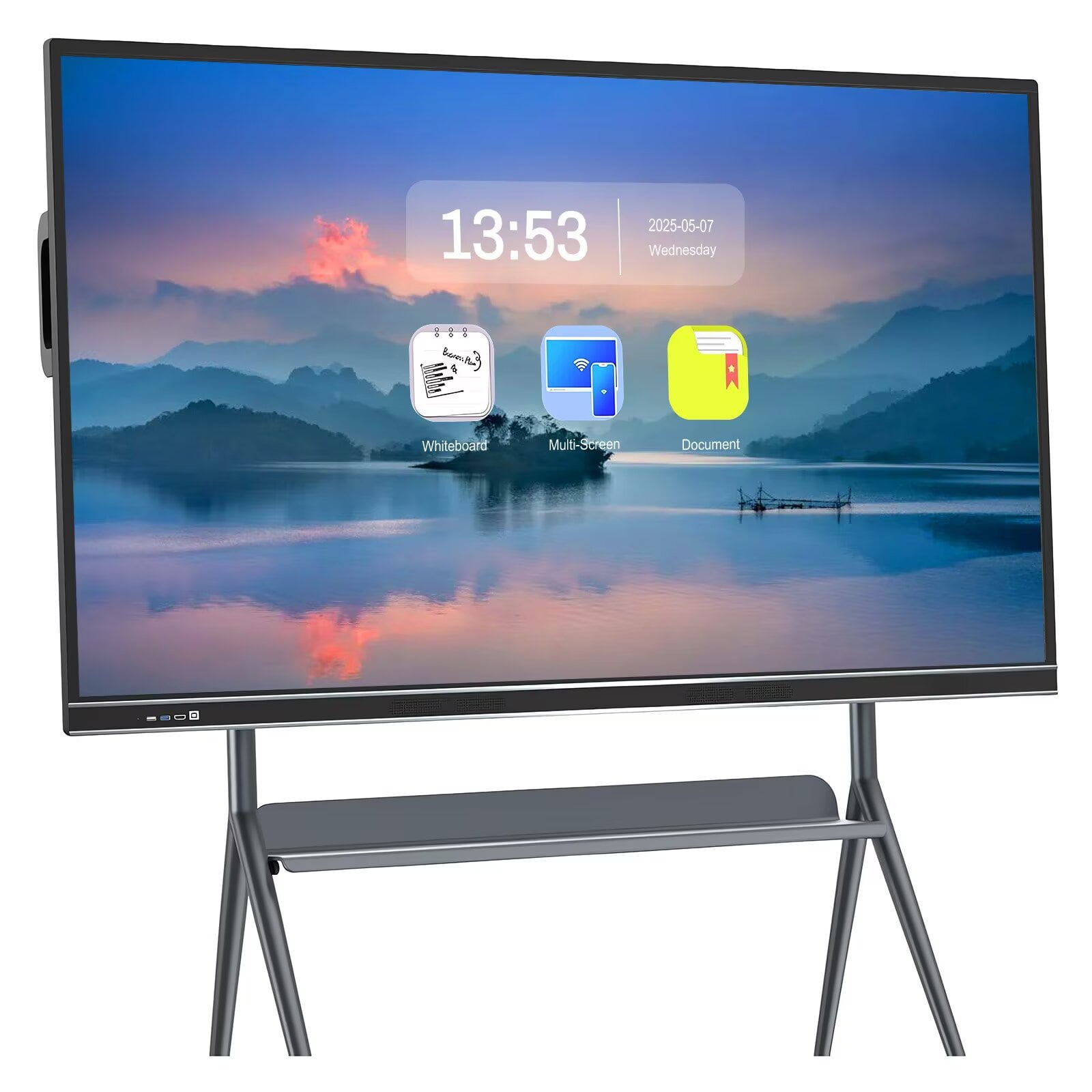 JYXCN Smart Board, Maximize Engagement! 75 Inch All-in-One Touch Screen Interactive Whiteboard ...