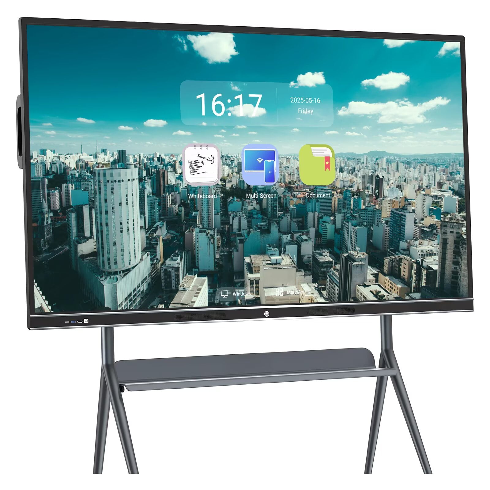 JYXCN Touch Screen Board, 86 86 Inch Touch Screen All-In-One Computer Digital Electronic ...