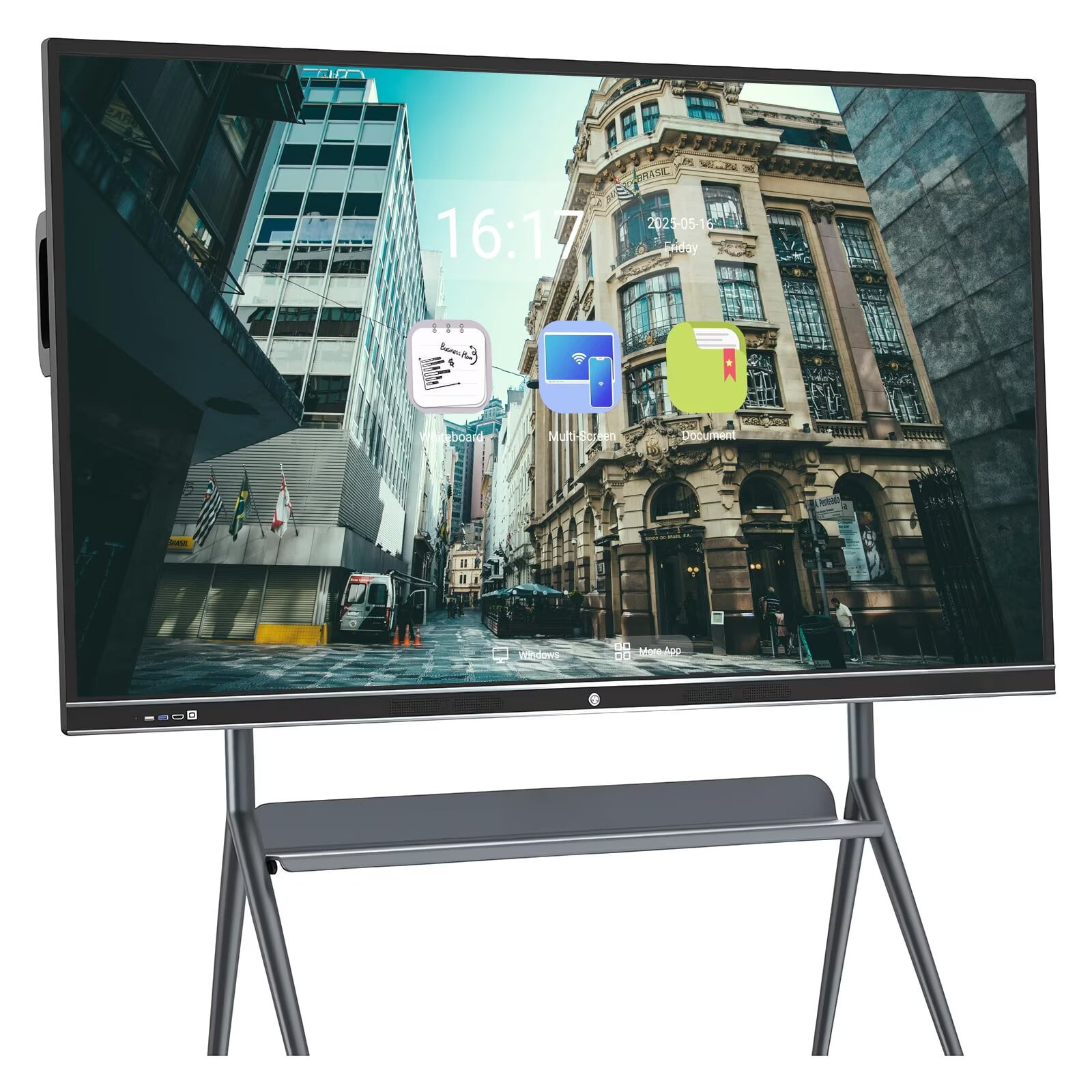 JYXCN Touch Screen Board, 86 Inch Touch Screen All-In-One Computer ...
