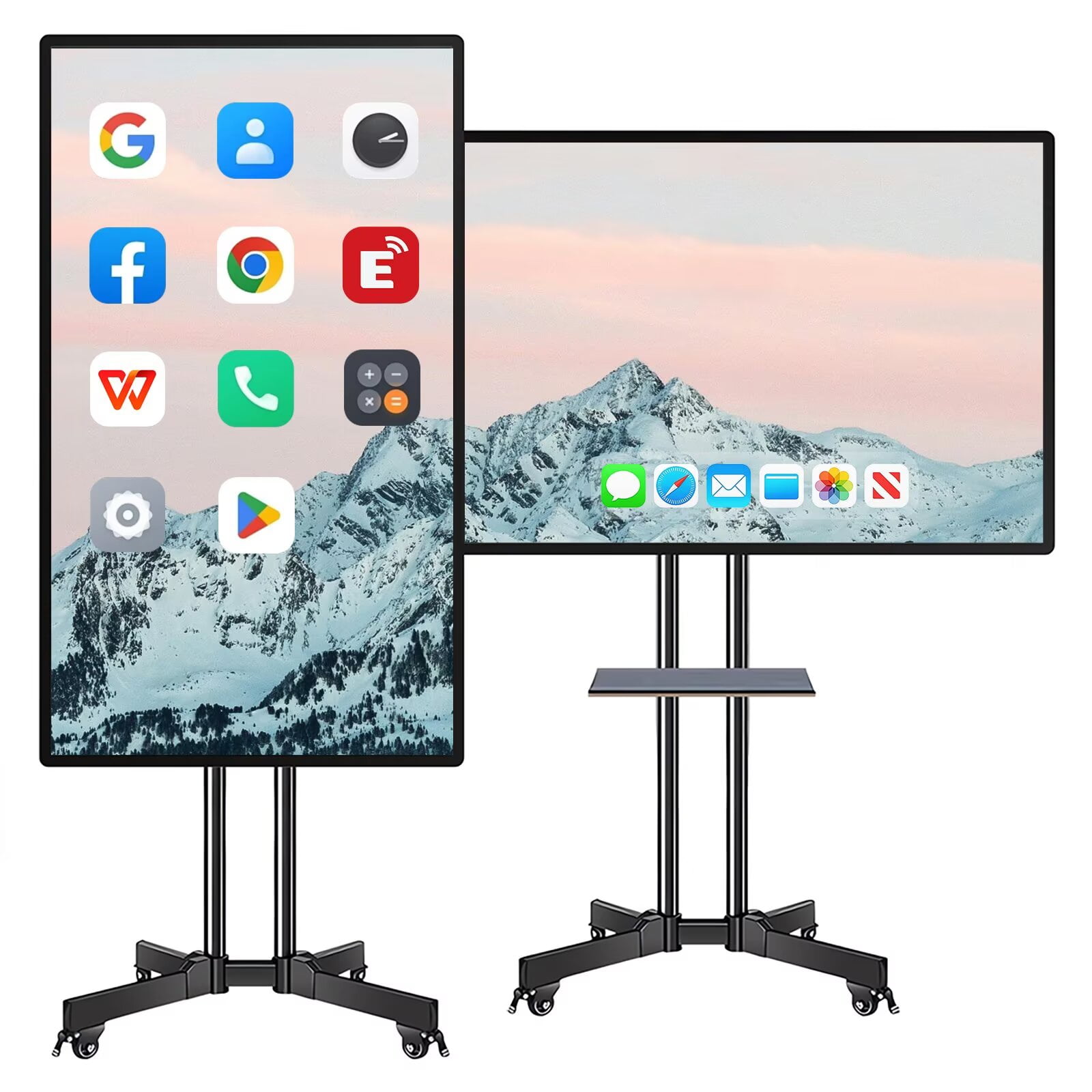 JYXOIHUB 49" 2K UHD Interactive Whiteboard, Touch Screen Digital Electronic Calendar All-In-One ...