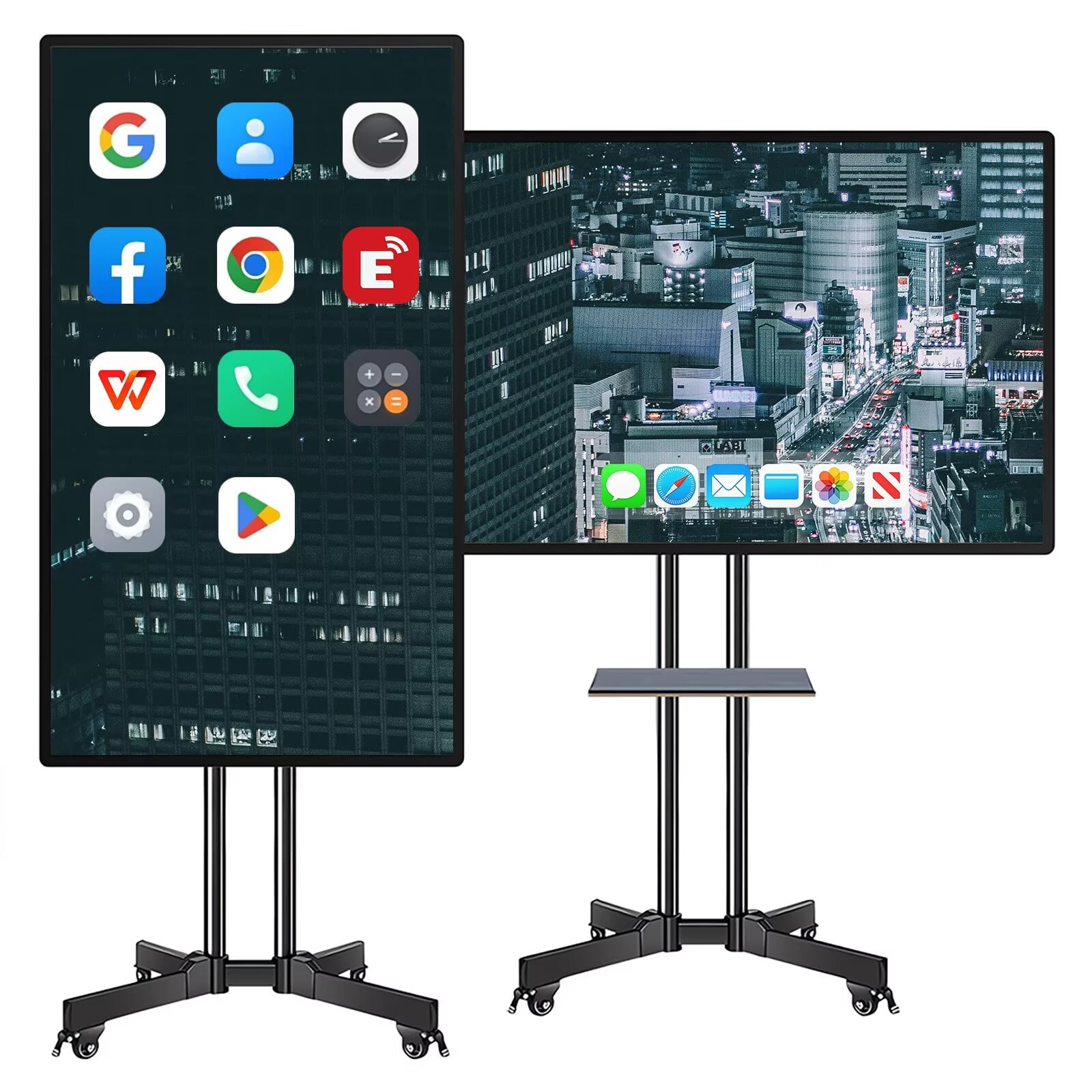 JYXOIHUB 49 Inch Smart Board Interactive Display with 10-Point Touch ...