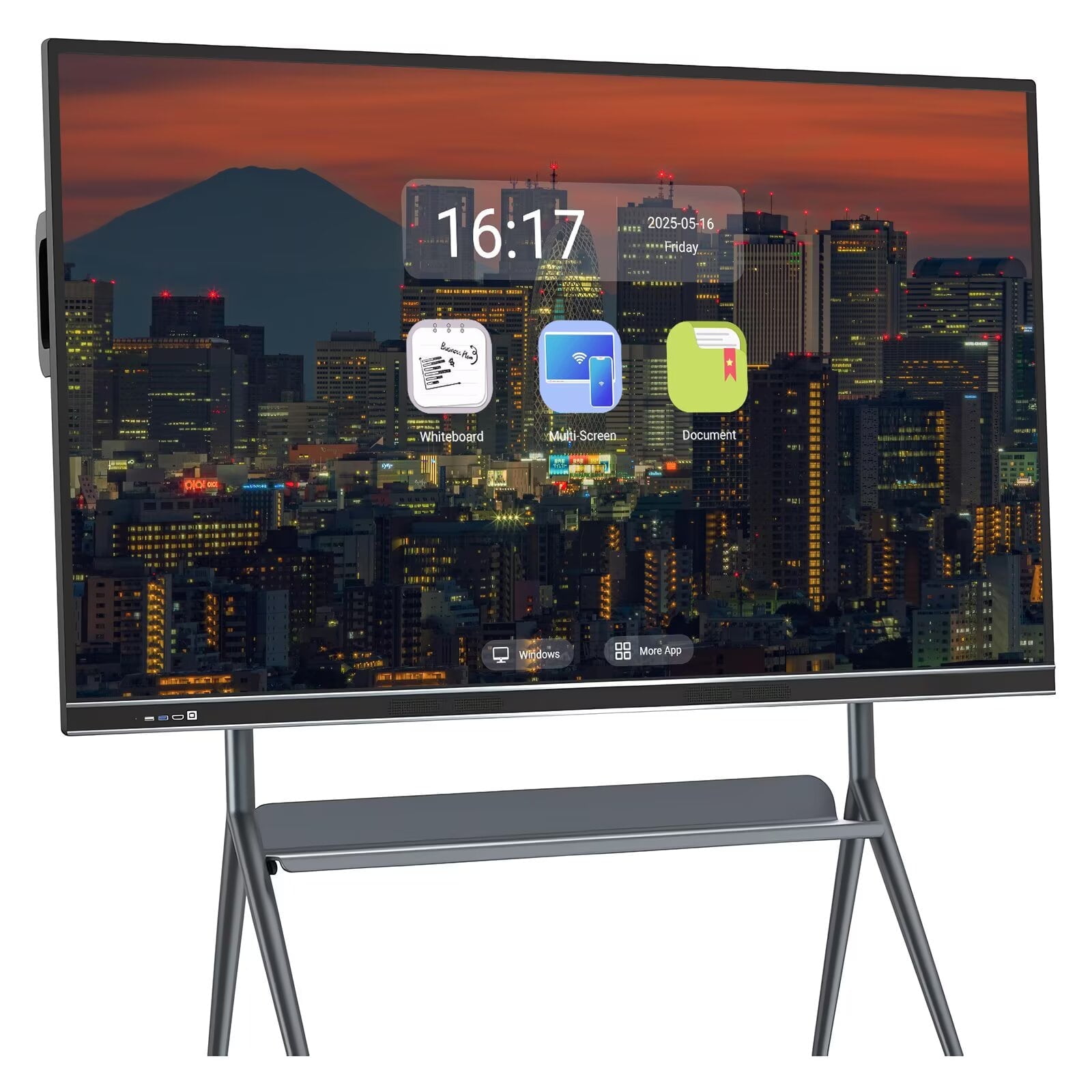JYXOIHUB 4K Smart Board 86 Inch Interactive Whiteboard, All-in-One ...