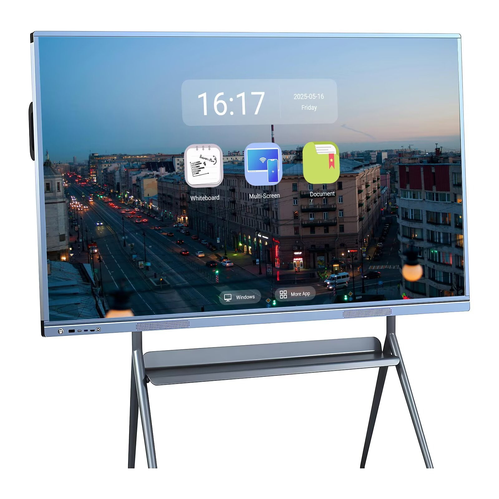 JYXOIHUB 55 Inch Smart Board, Touch Screen Digital Electronic Calendar ...
