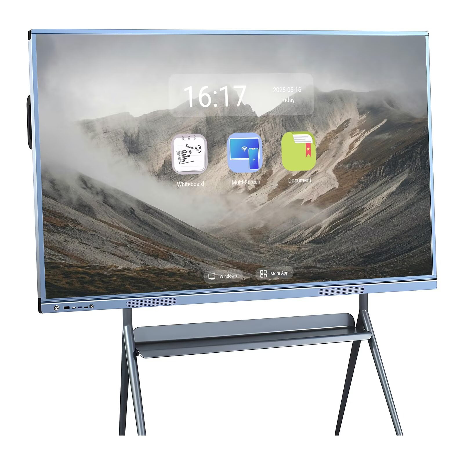 JYXOIHUB 55" Touch Screen Smart Board, 4K Touch Screen Electronic Calendar All-In-One Smartboard ...