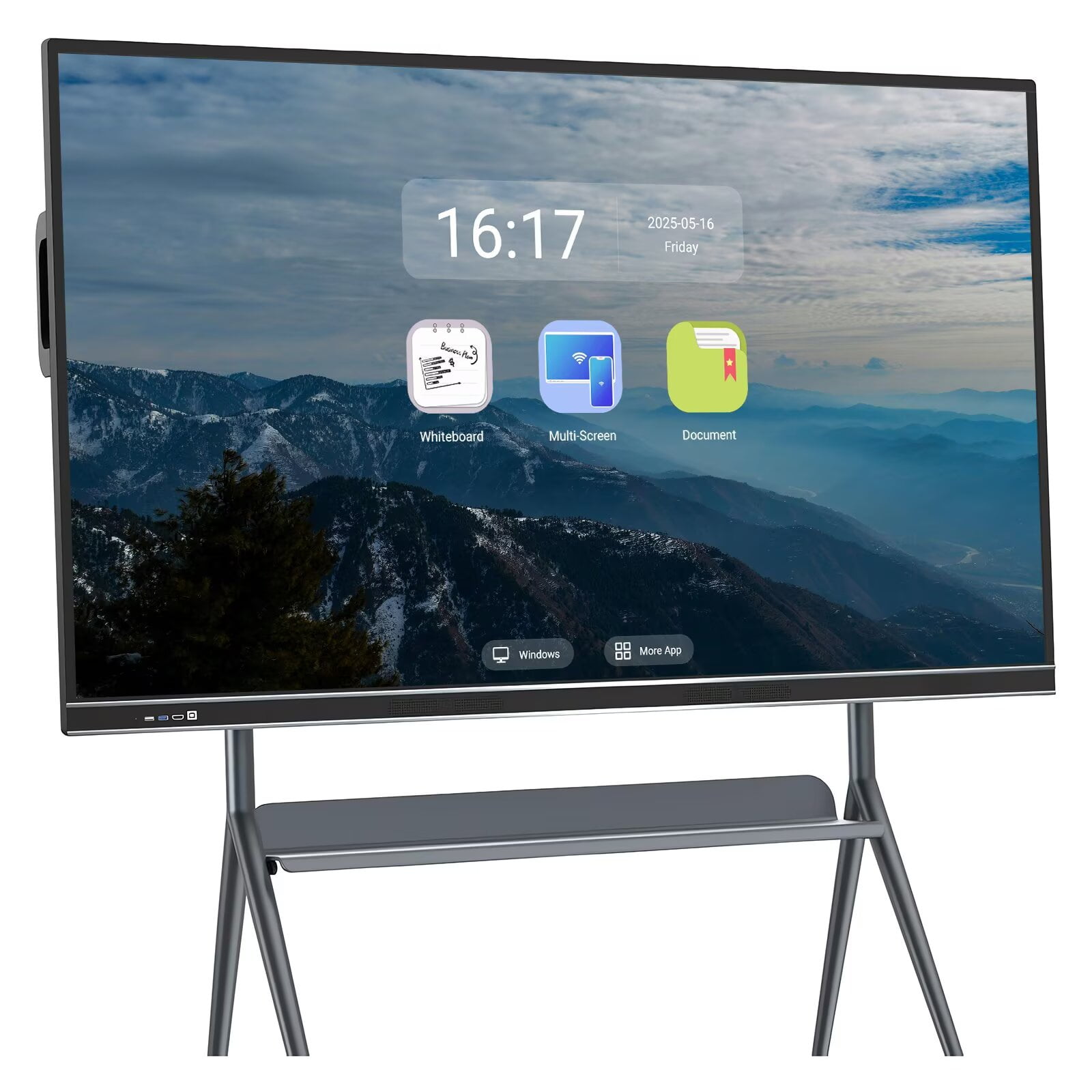 JYXOIHUB 75''4K UHD Interactive Whiteboard, Smart TVs, All in One ...